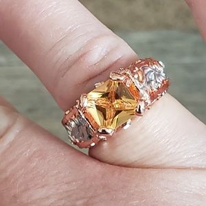 Jewelry | Rose Gold And Silver Costume Ring Nwot | Poshmark